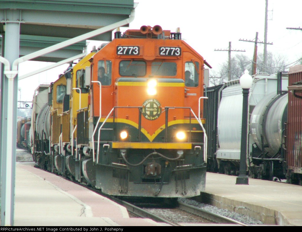 BNSF 2773 and 2770 and one other unit
